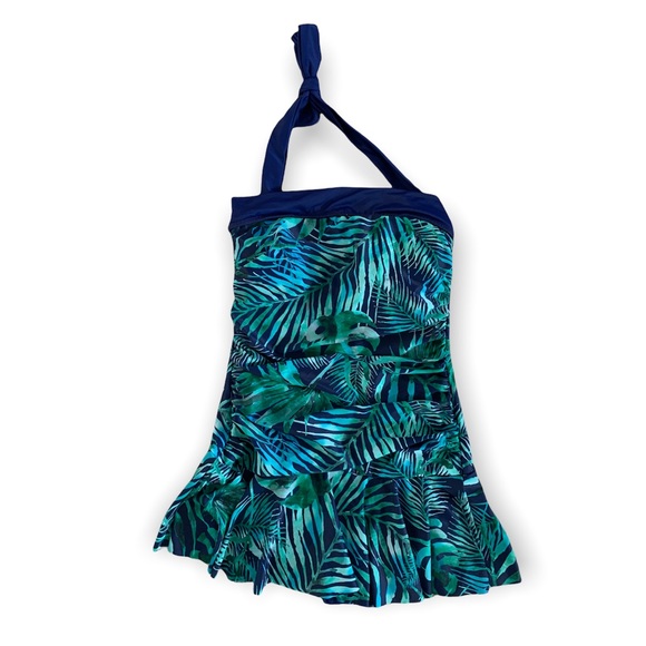 VENUS | Swim | Venus One Piece Swimsuit Halter 6 Leaf | Poshmark